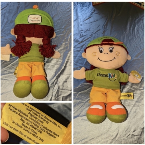 general mills | Toys | Cheerios Kids Collectable Doll With Tags | Poshmark